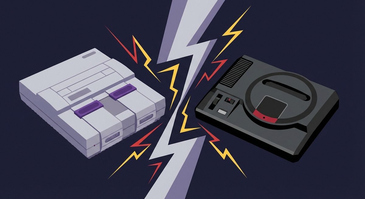 SNES vs Genesis: The 16-Bit Console Wars Explained - Video Game Console ...